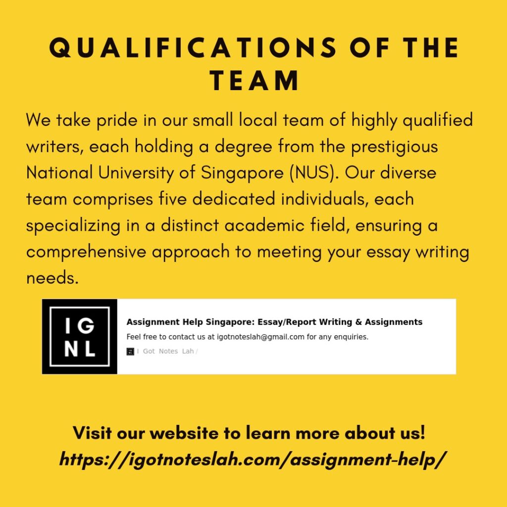 Assignment Help Singapore: Essay/Report Writing & Assignments – academiii