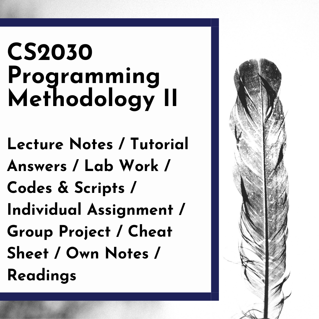 CS2030 Programming Methodology II – academiii